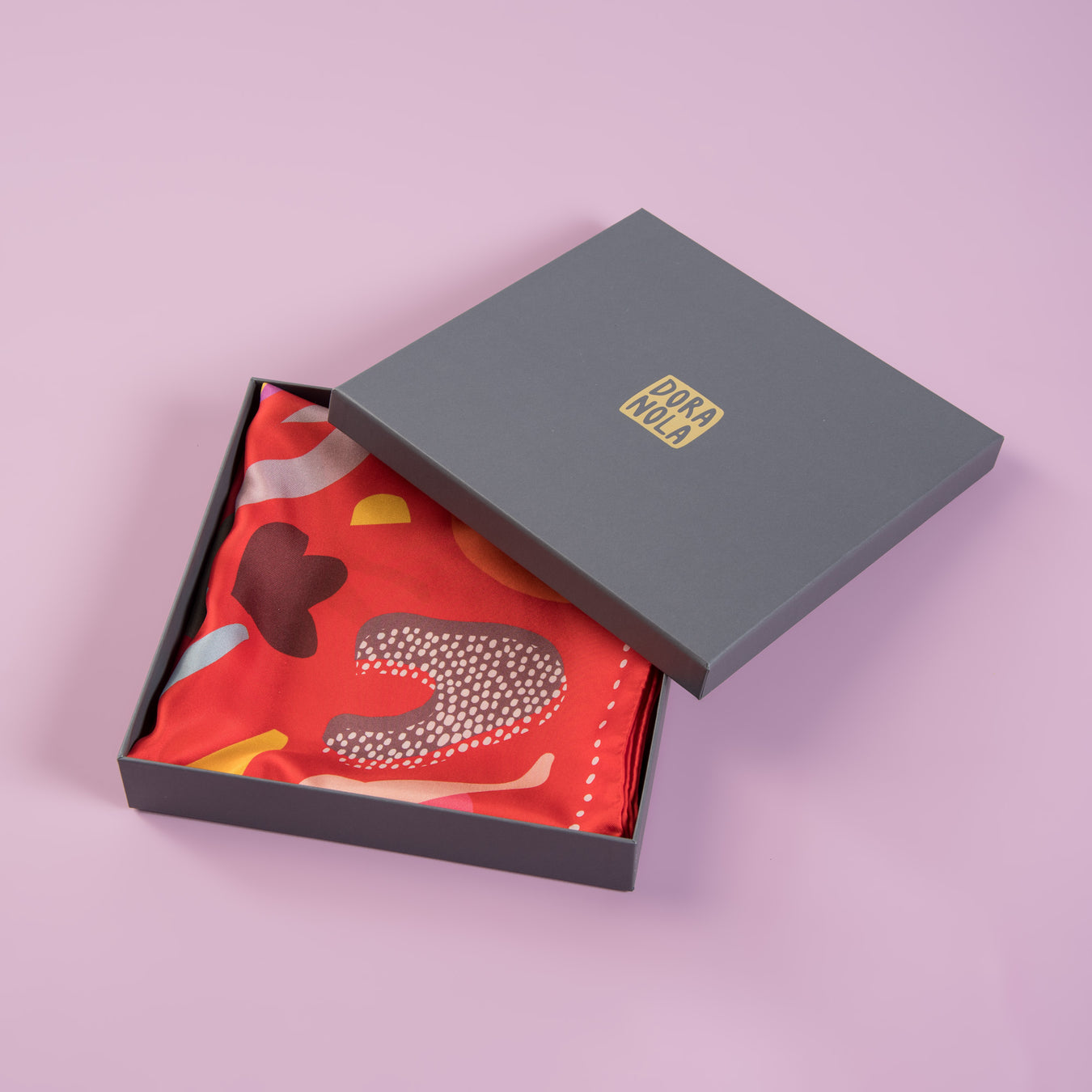 Dora Nola, Luxurious Art Scarves designed by Manuela Jarry